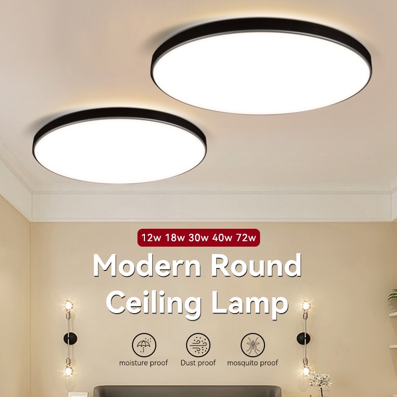 Ceiling Light Led Nordic Lamp 12W 18W 30W 40W Modern Ceiling Lamp Super ...