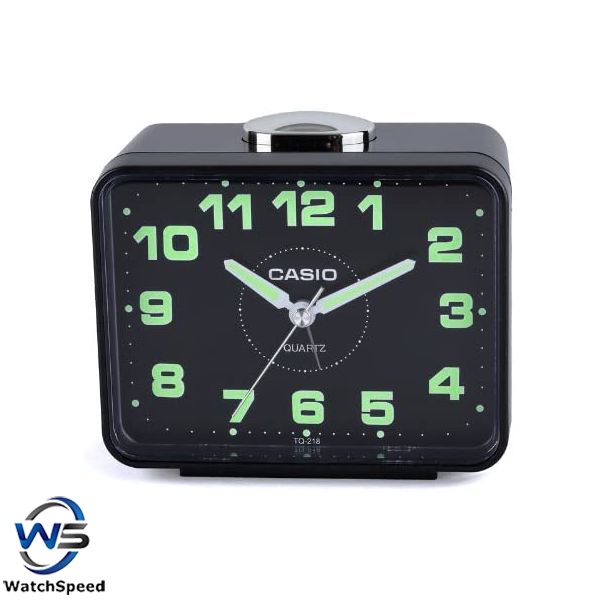 Casio TQ218-1 Table Top Travel Alarm Clock TQ-218-1D | Shopee Singapore