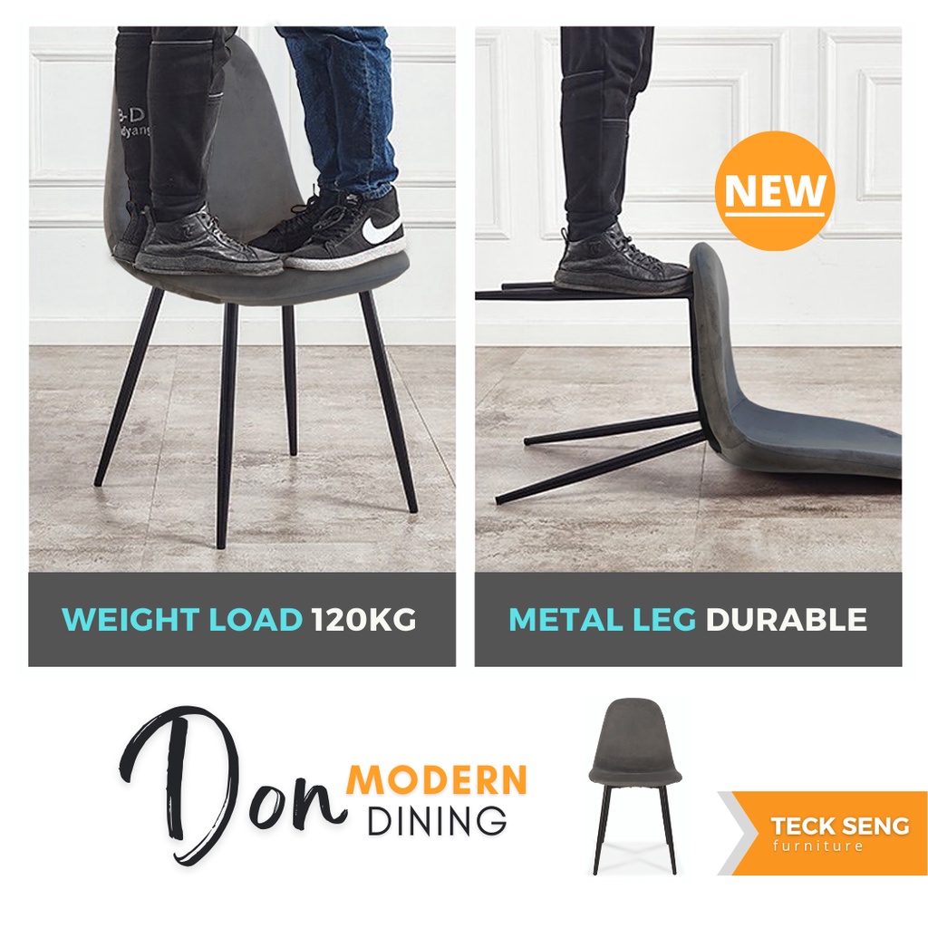 [TECK SENG] Sintered Stone Dining Table MATT/ Nordic Slate Dining Table ...