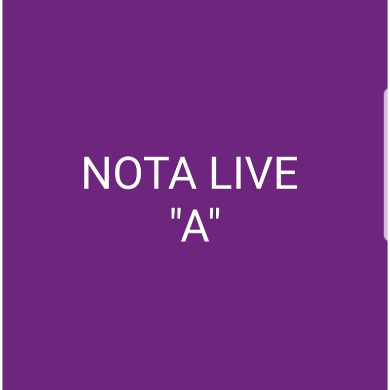 Live note A (2 kg) | Shopee Singapore