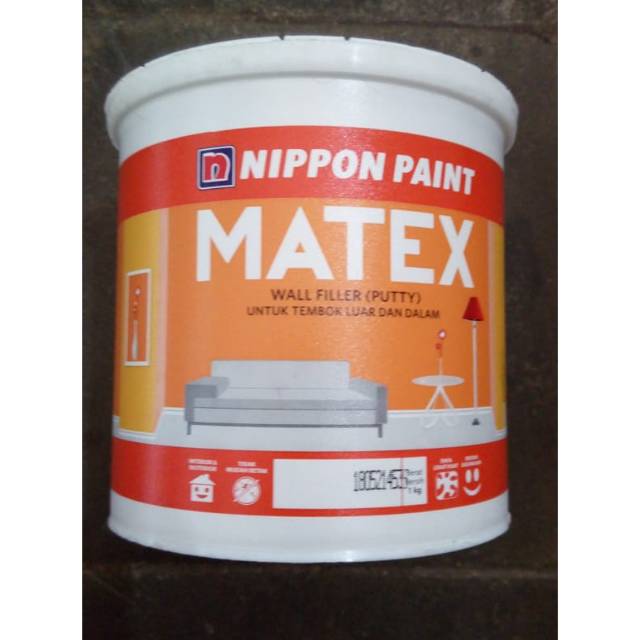 Matex plamir matex Wall putty 1kg matex putty putty | Shopee Singapore