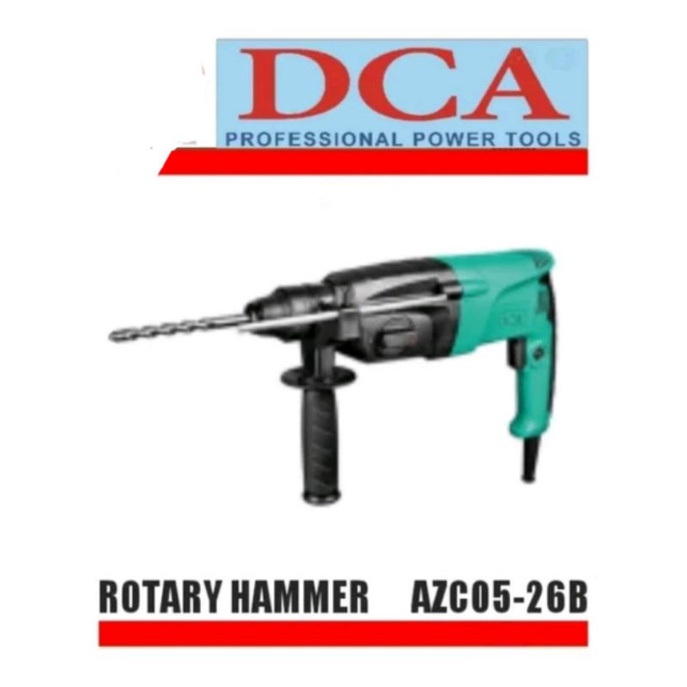 MESIN Dca AZC05-26B 26MM ROTARY HAMMER DRILLING MACHINE CAN DAMAGED ...