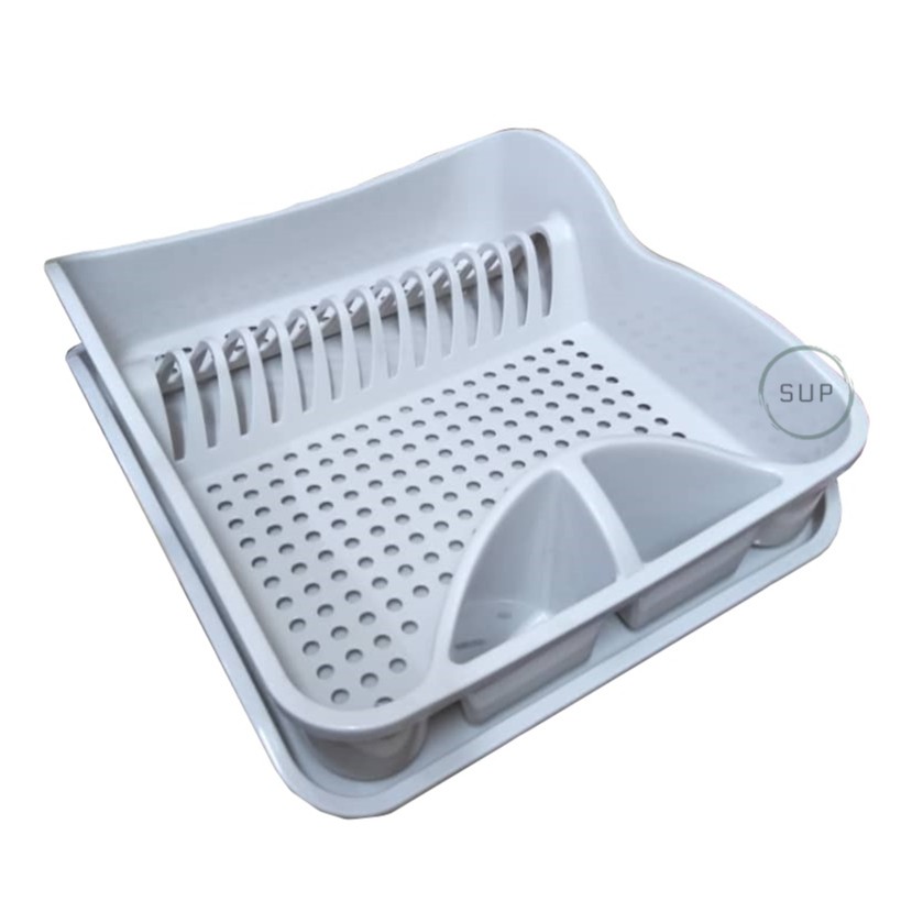 Plastic Dish Drainer Kitchen Rack / Rack Pinggan | Shopee Singapore