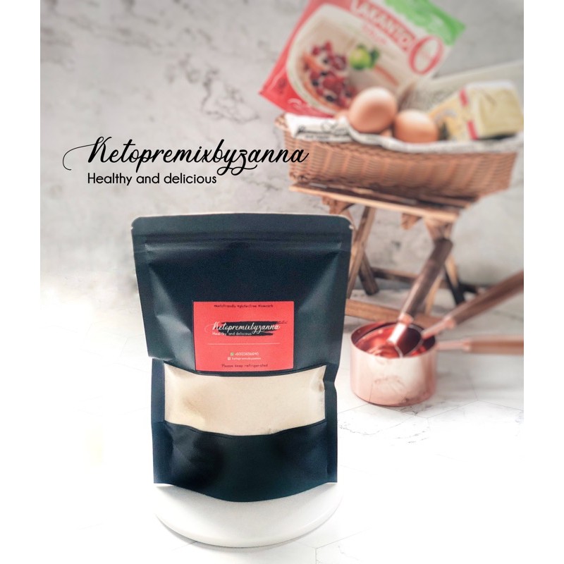 Premix Keto Almond Bread/Almond Bite (200g) | Shopee Singapore