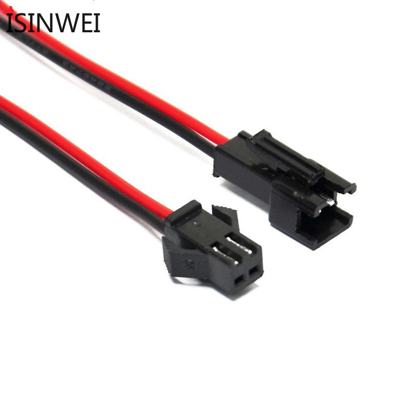 10Pairs 20cm SM2.54 2Pin Plug Male to Female Wire Connector | Shopee Singapore