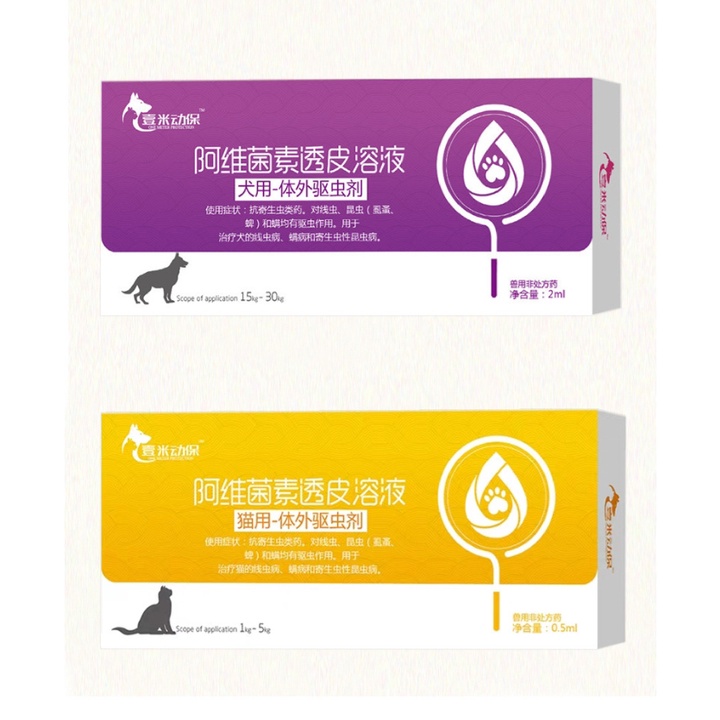 Abamectin nape drops for dogs and cats - Effective and safe types of ...