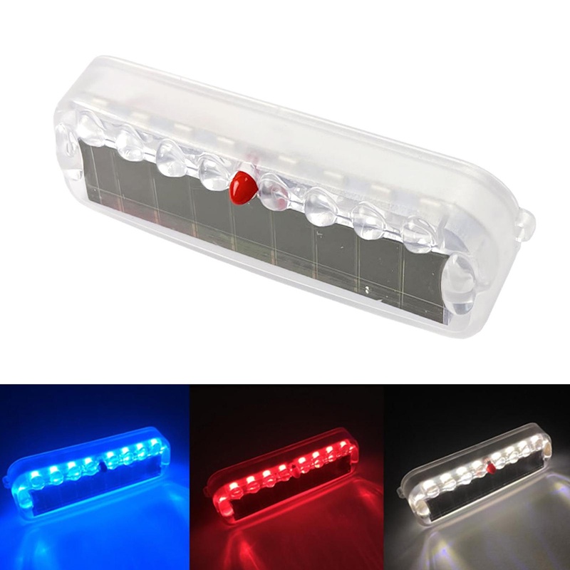 New LED solar decorative strobe light Bicycle and motorcycle electric ...
