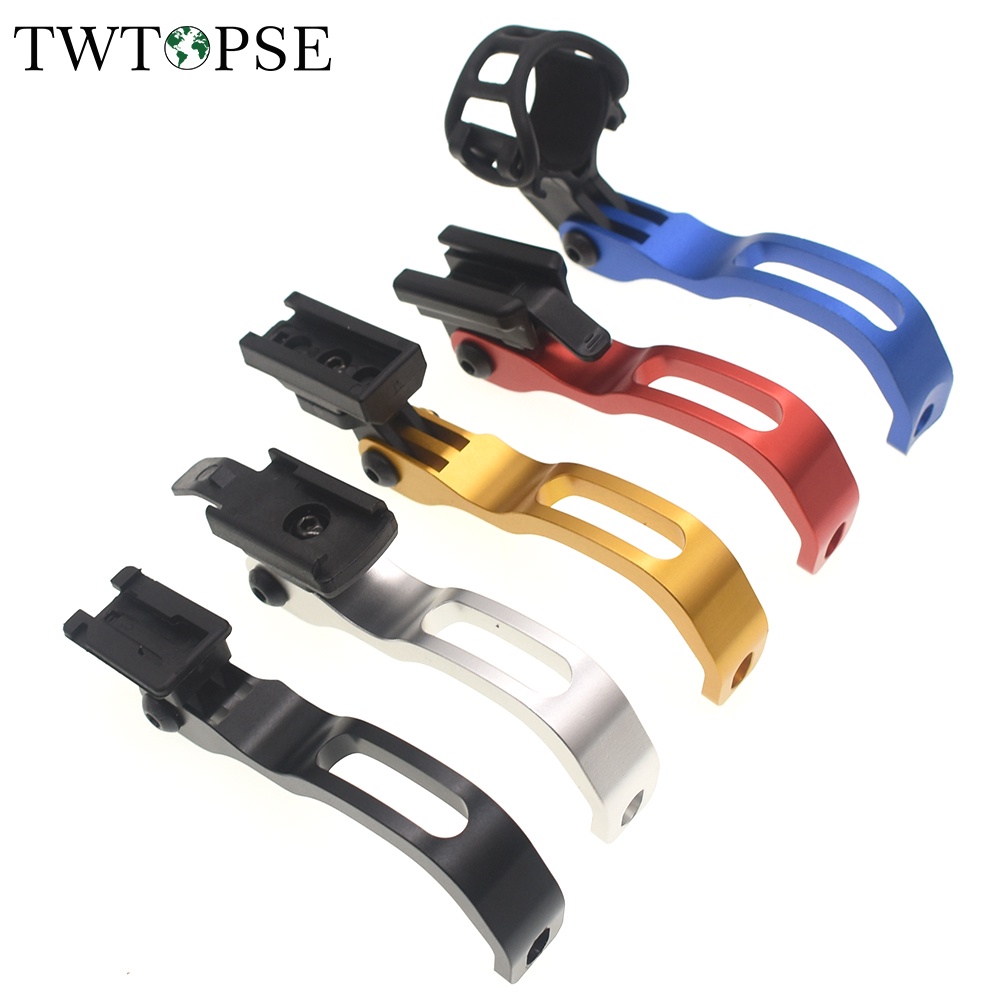 TWTOPSE Front Bicycle Light Mount Bracket For Brompton Folding Bike Fit ...