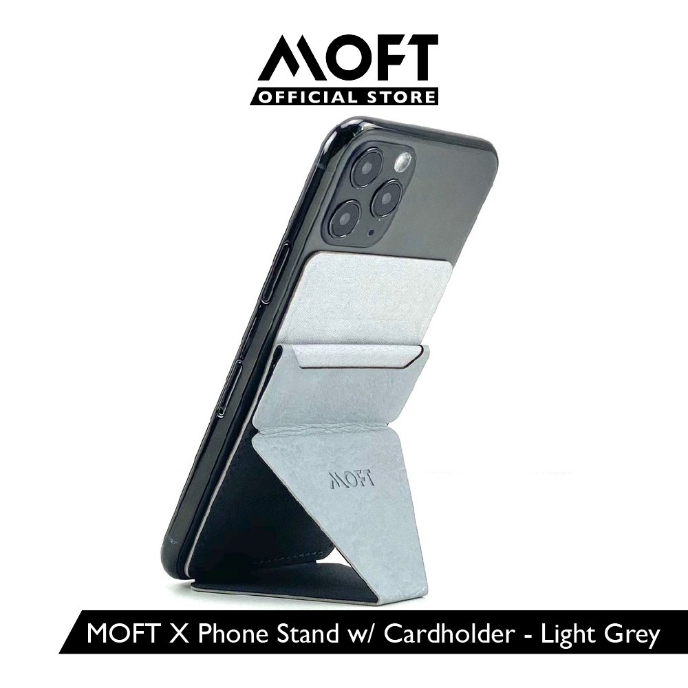 MOFT X Phone Stand with Cardholder (Adhesive - Non-Magnetic) | Shopee ...