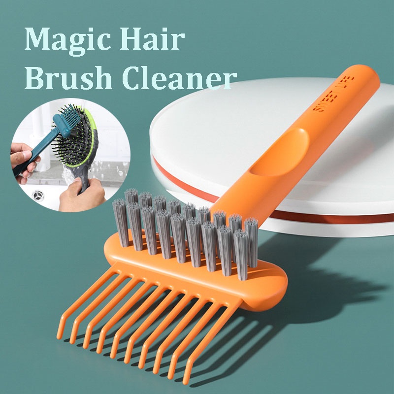 [Ready Stock] Japan Multifunction Hair Brush Comb Cleaner Magic Clean ...