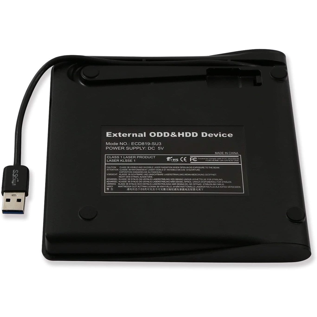 Onvian External ODD HDD Device CD Drive Case, High Speed Data Transfer ...