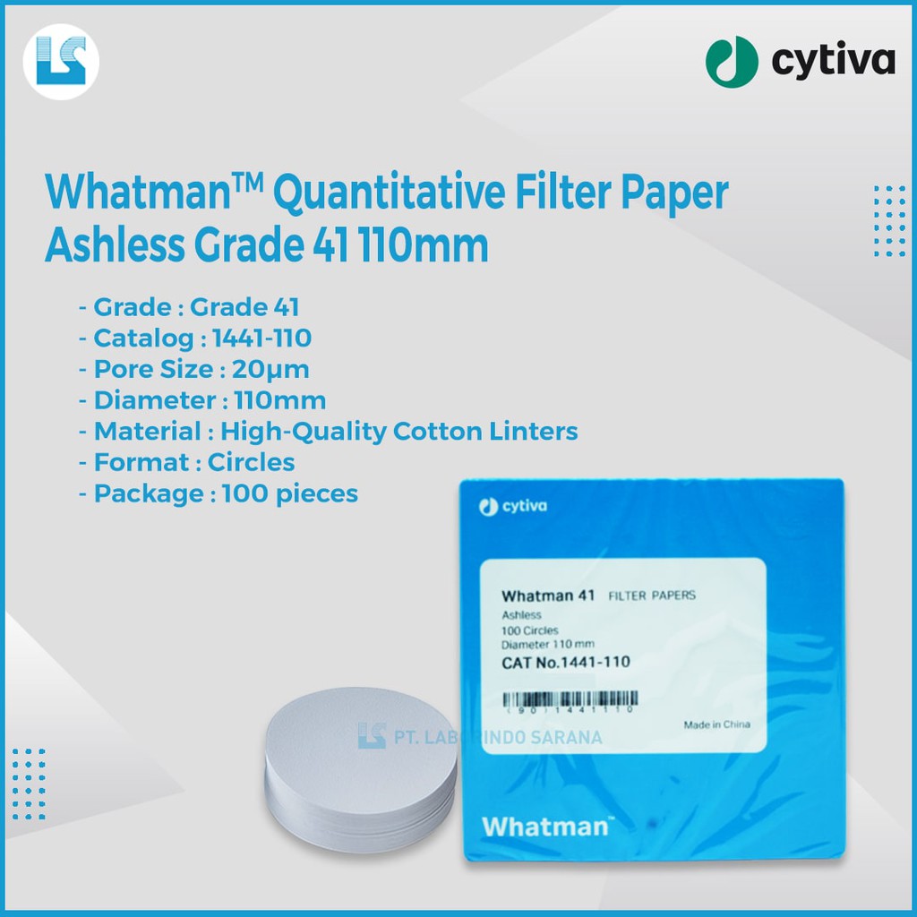 Whatman Filter Paper / Filter Paper Grade 41, 110 mm | Shopee Singapore