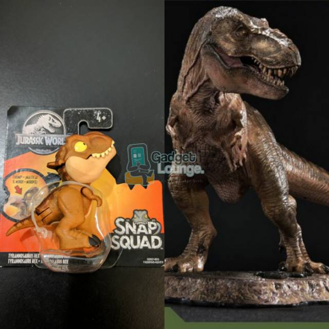 Mattel Jurassic World Dino Snap Squad Dinosaur Wave 1: Tyrannosaurus ...