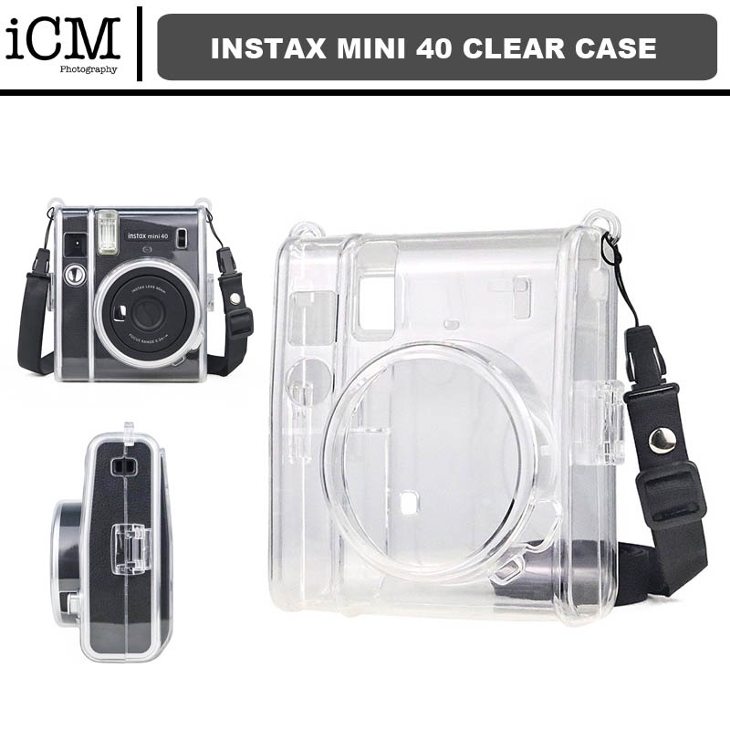 Fujifilm Instax Mini 40 Camera Case Clear Crystal Casing | Shopee Singapore