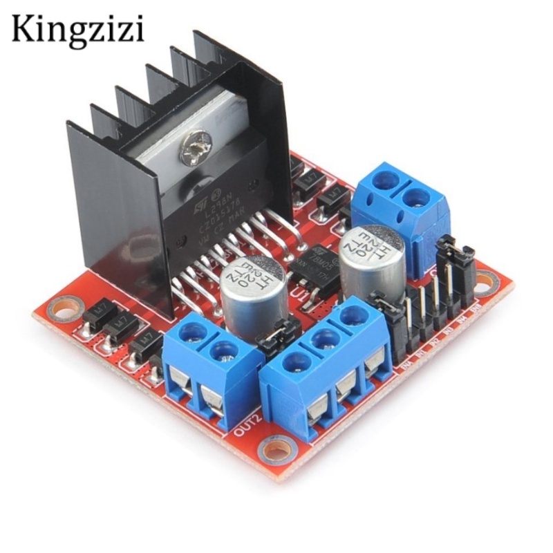 L298N motor driver board module L298 stepper motor smart car robot ...