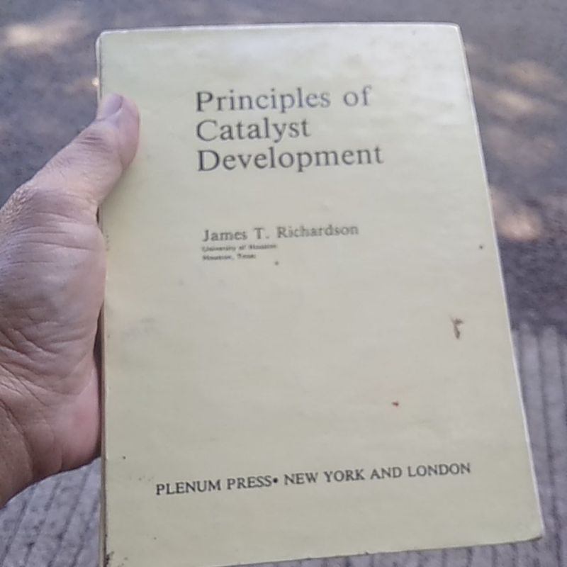 Principles of catalyst development (copian book) | Shopee Singapore