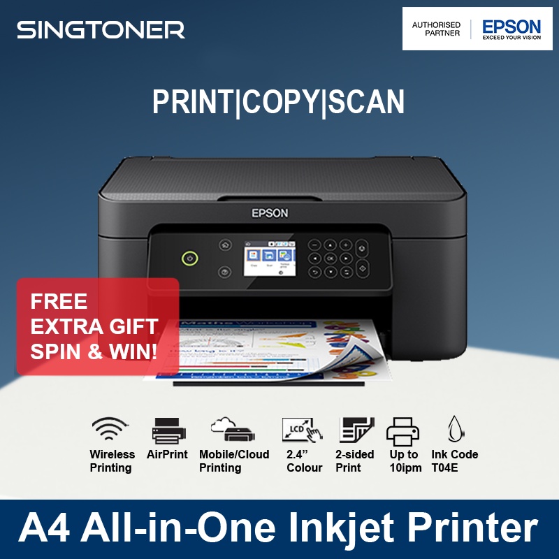 Epson Expression Home XP-4101 Inkjet All-in-One Colour Printer XP-4101 ...