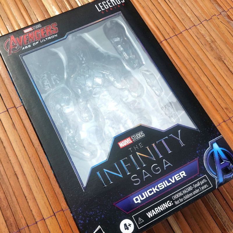 Marvel Legends Empty Box Quicksilver Infinity Saga Original Hasbro ...