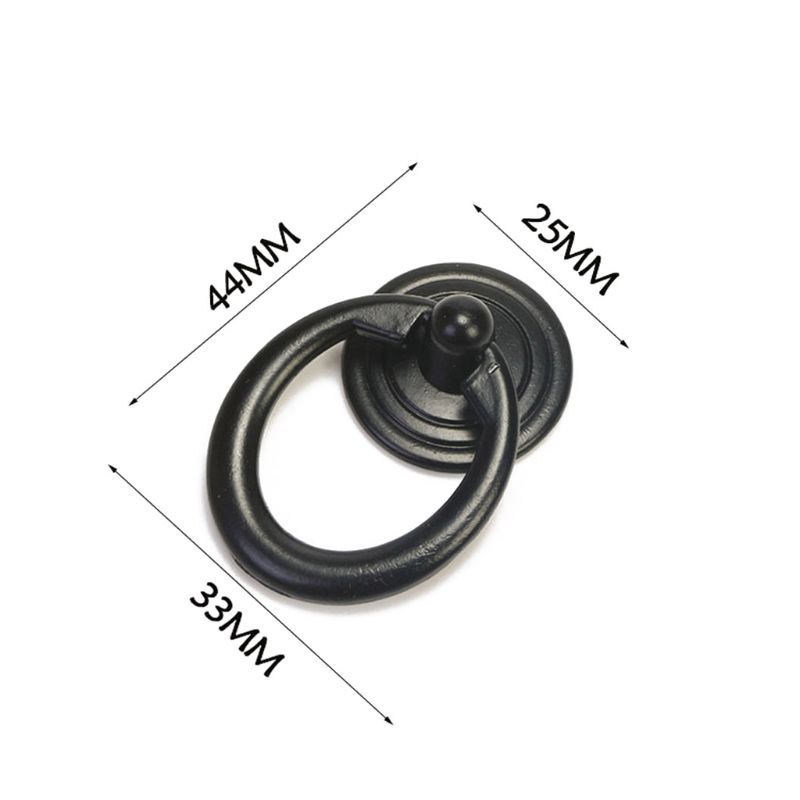 yu Mini Retro Drawer Pull Wardrobe Cabinet Round Ring Handle Cupboard ...
