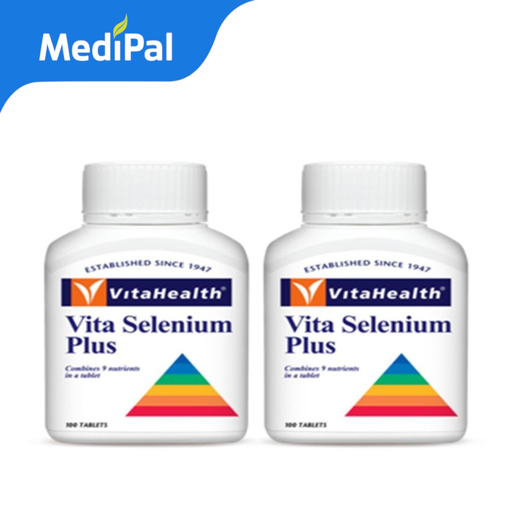 Vitahealth Vita Selenium Plus 2 x 100 Capsules | Shopee Singapore