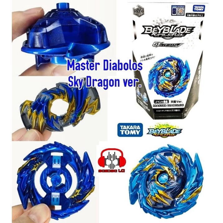 TAKARA TOMY BEYBLADE WBBA B-00 BLUE MASTER DIABOLOS GENERATE ( SKY ...