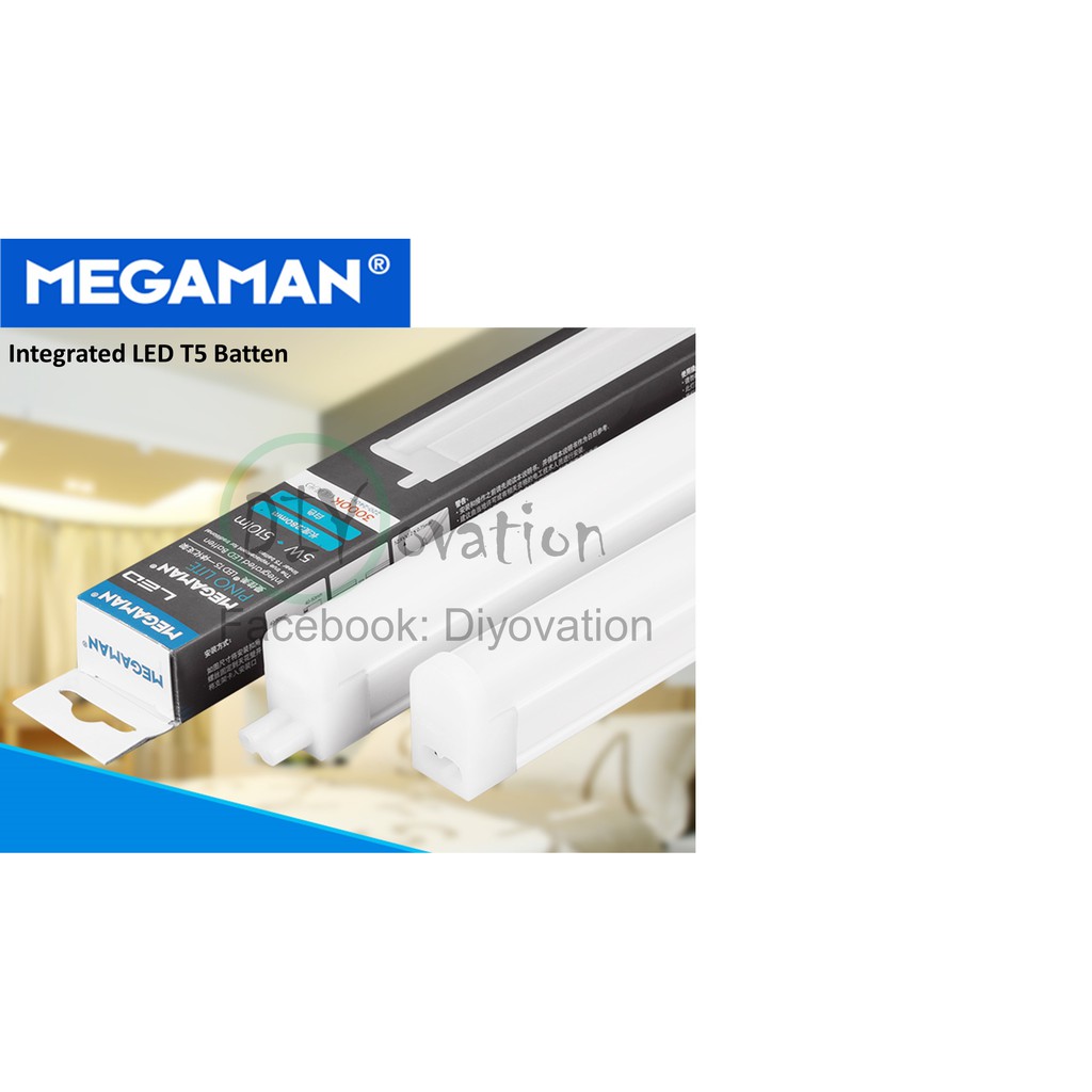 [Bundle Deal] Megaman shadow free continuous T5 led tube batten/ Cove ...