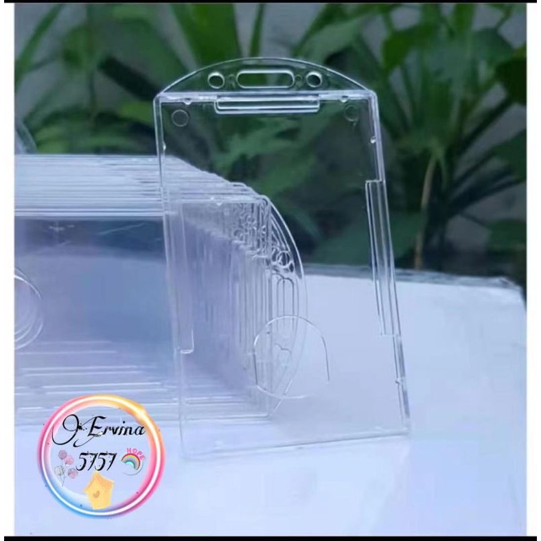 50pcs id card casings / acrylic id card casings / id card holders ...