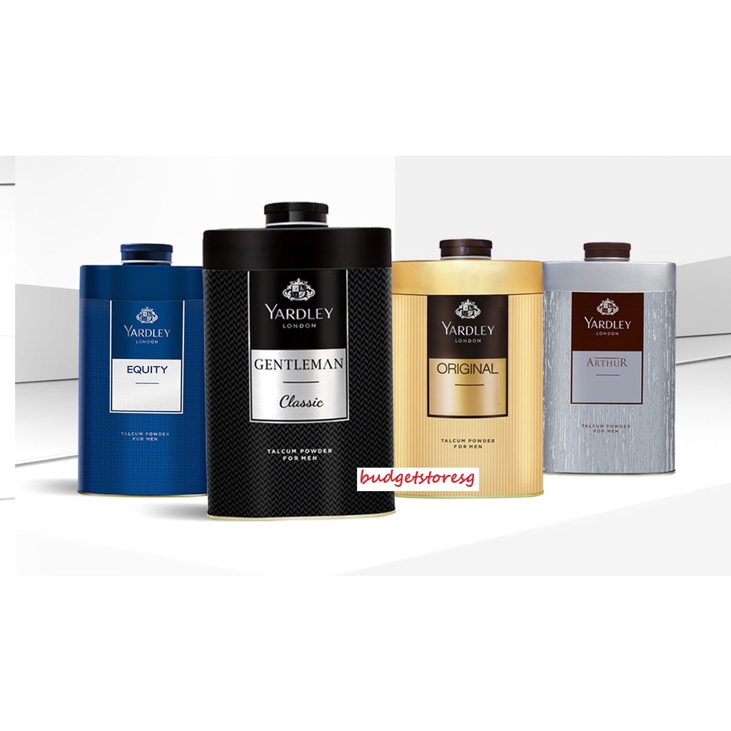 Yardley London Perfumed Talcum Powder for Men - 250 grams | Shopee ...