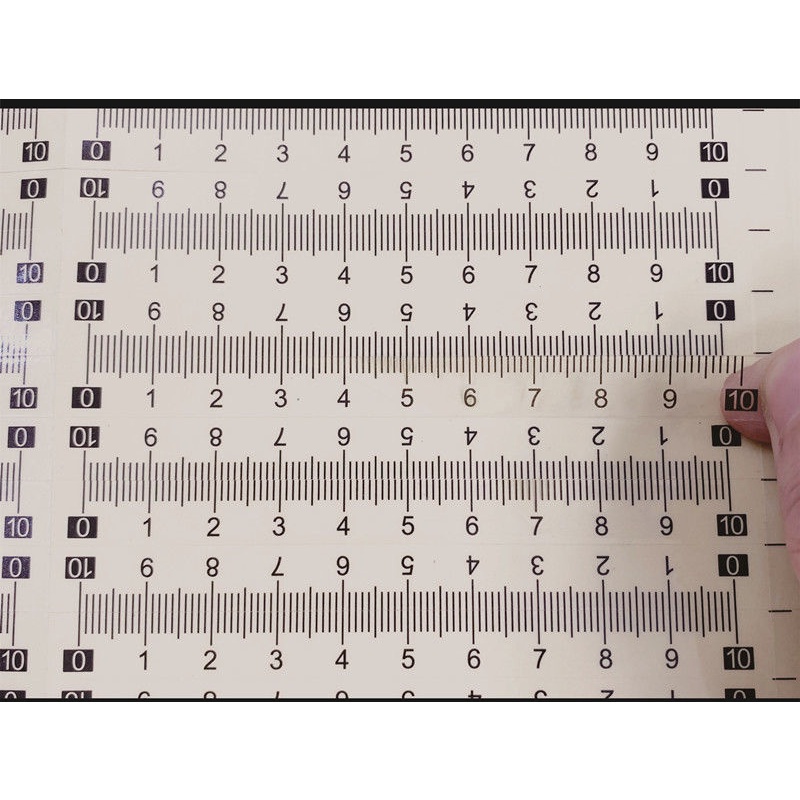Adhesive Sticker Transparent Self-Adhesive Ruler Adhesive Waterproof ...