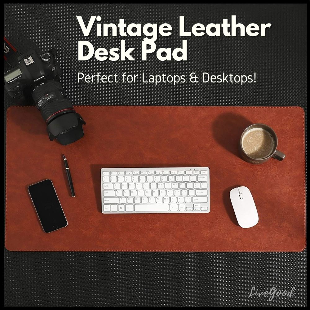 Vintage and Premium Computer Desk Pad for Laptop/Desktop/Mouse (High ...