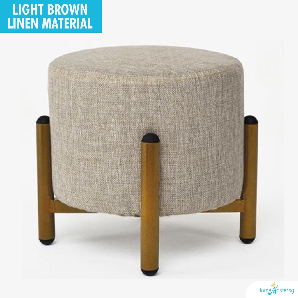 [SG Ready Stock] European Style Stackable Round Stool Creative 3 Height ...