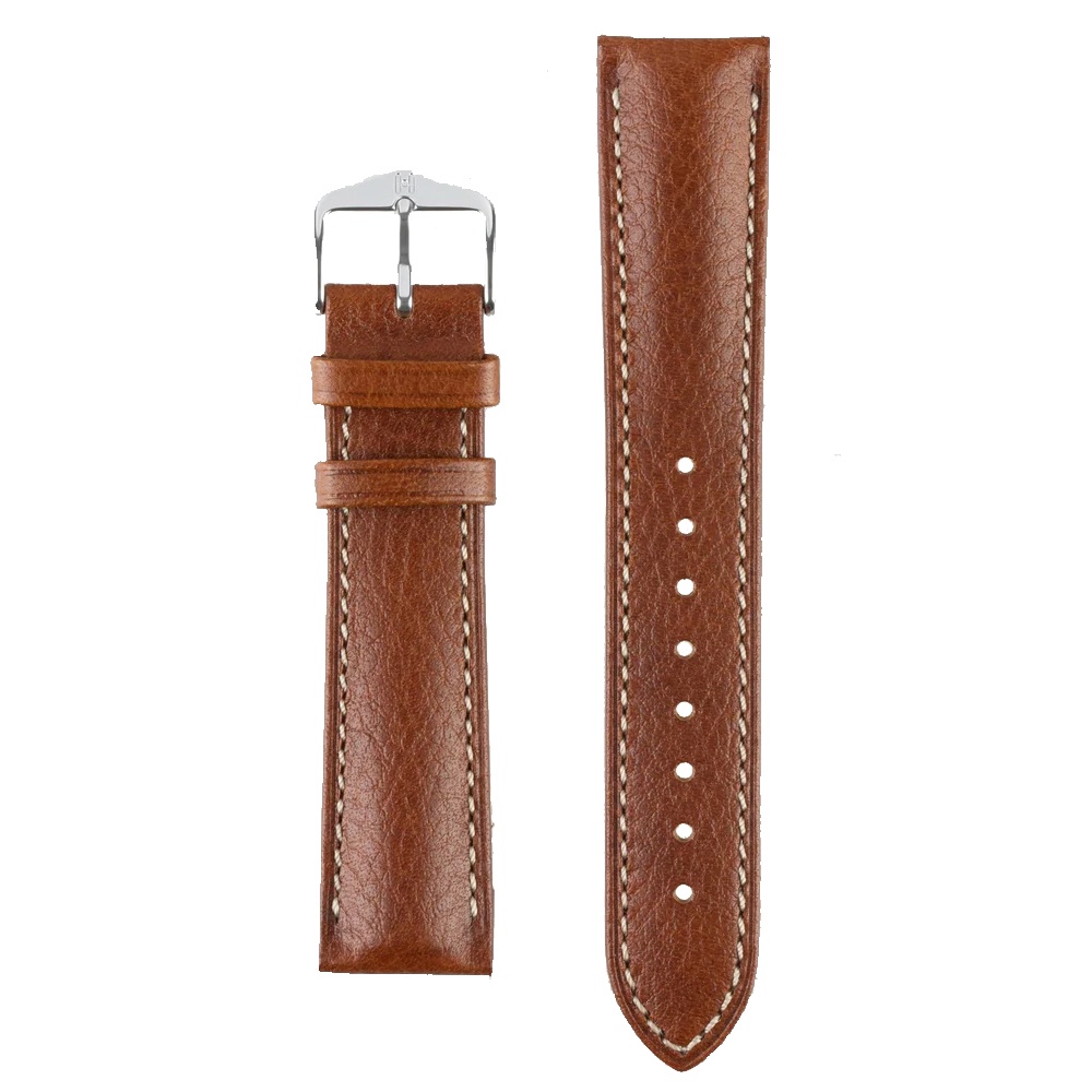 Hirsch BOSTON Quick-Release Buffalo Calfskin Leather Watch Strap ...