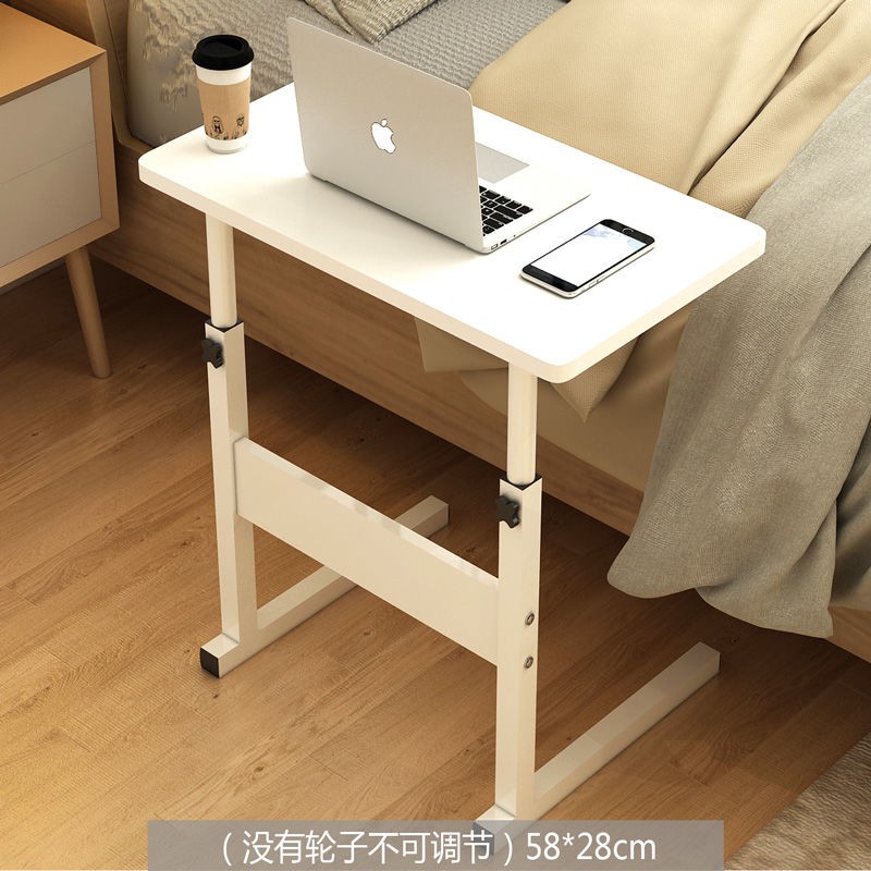 YSSH Foldable Laptop Table Small Foldable Table With Wheels Side Table ...