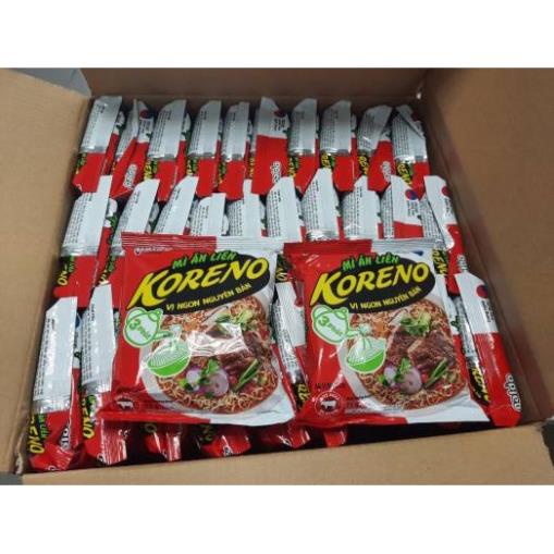 [HCM] Box of 30 packs of koreno Instant Noodles Original delicious ...