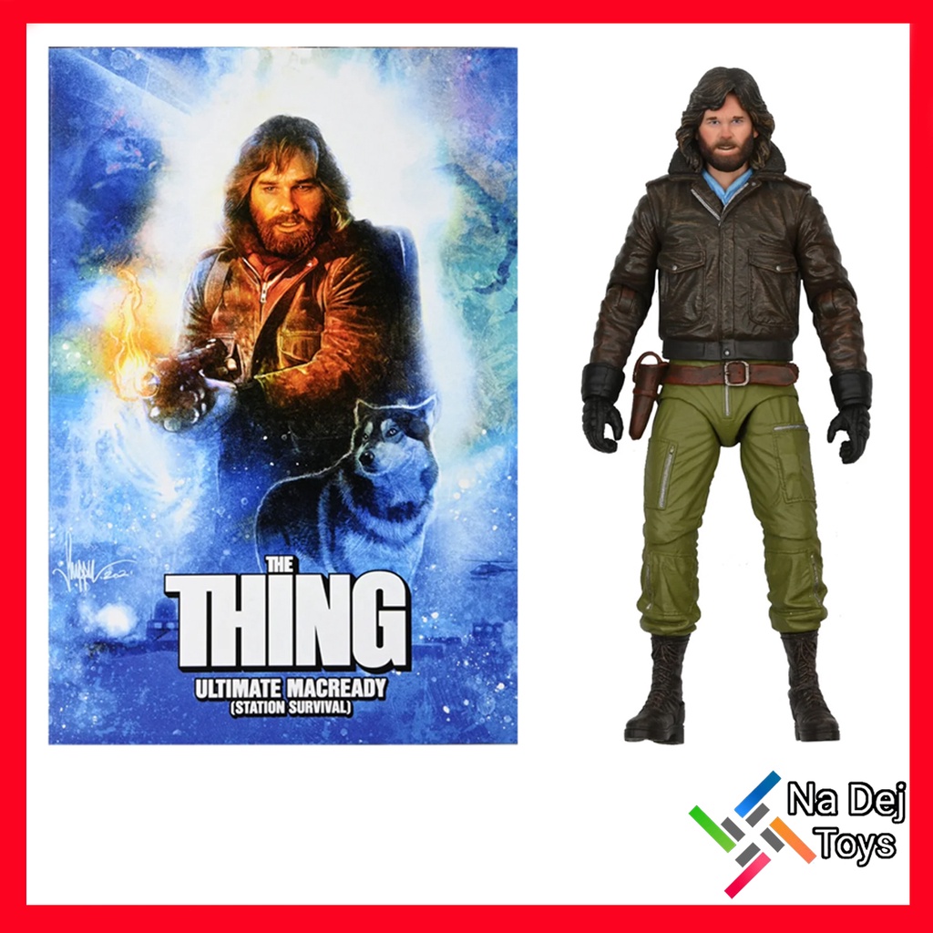NECA The Thing Macready Ver.2 7 "Figurine The Version 2 Scale 7 Inch ...
