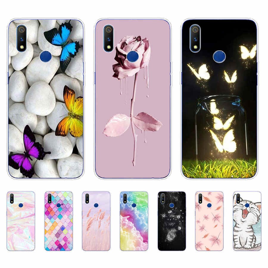 OPPO realme 3 2 pro Case Silicon Soft TPU Print Phone Cover casing ...