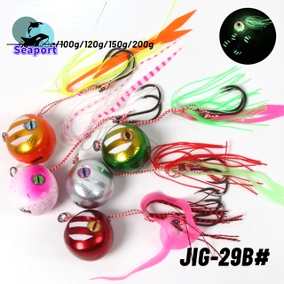 Inchiku Madai Slider Fishing Jig Lure Snapper Tai Kabura Sliding Slow ...