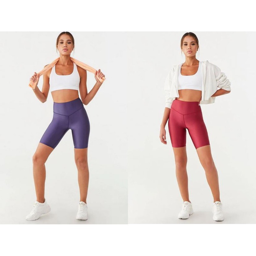 F21 gym butt lift biker pants (USA) | Shopee Singapore