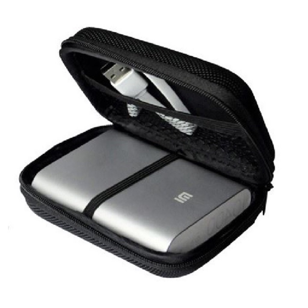 Powerbank Usb Cables Organizer Case Earpiece Battery Hardcase xiaomi mi ...
