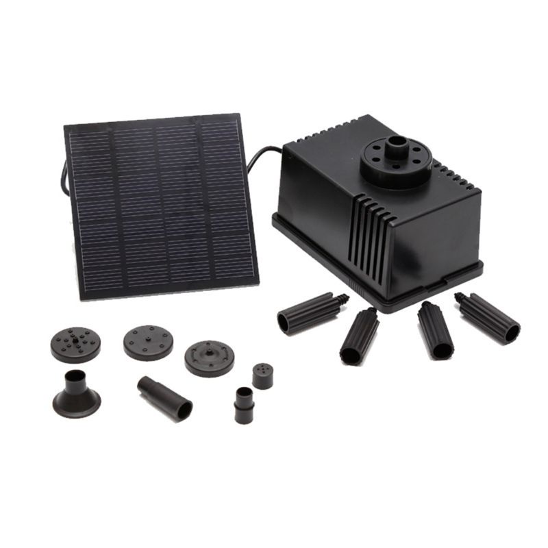 SE Fountain Submersible Water Pump Solar Powered Pump With Filter Panel ...