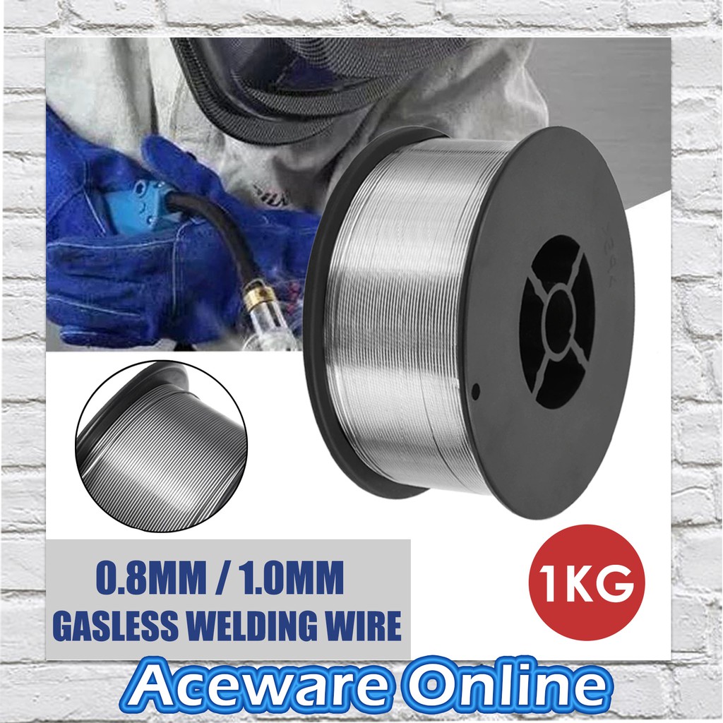 1kg 0.8mm / 1.0mm Flux Cored Gasless Mig Welding Wire | Shopee Singapore