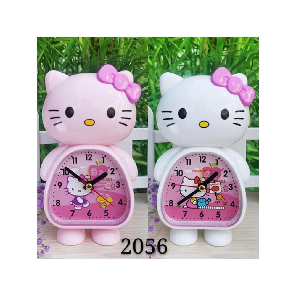 Hello Kitty Alarm Clock Table Desk Clocks For Kids | Shopee Singapore