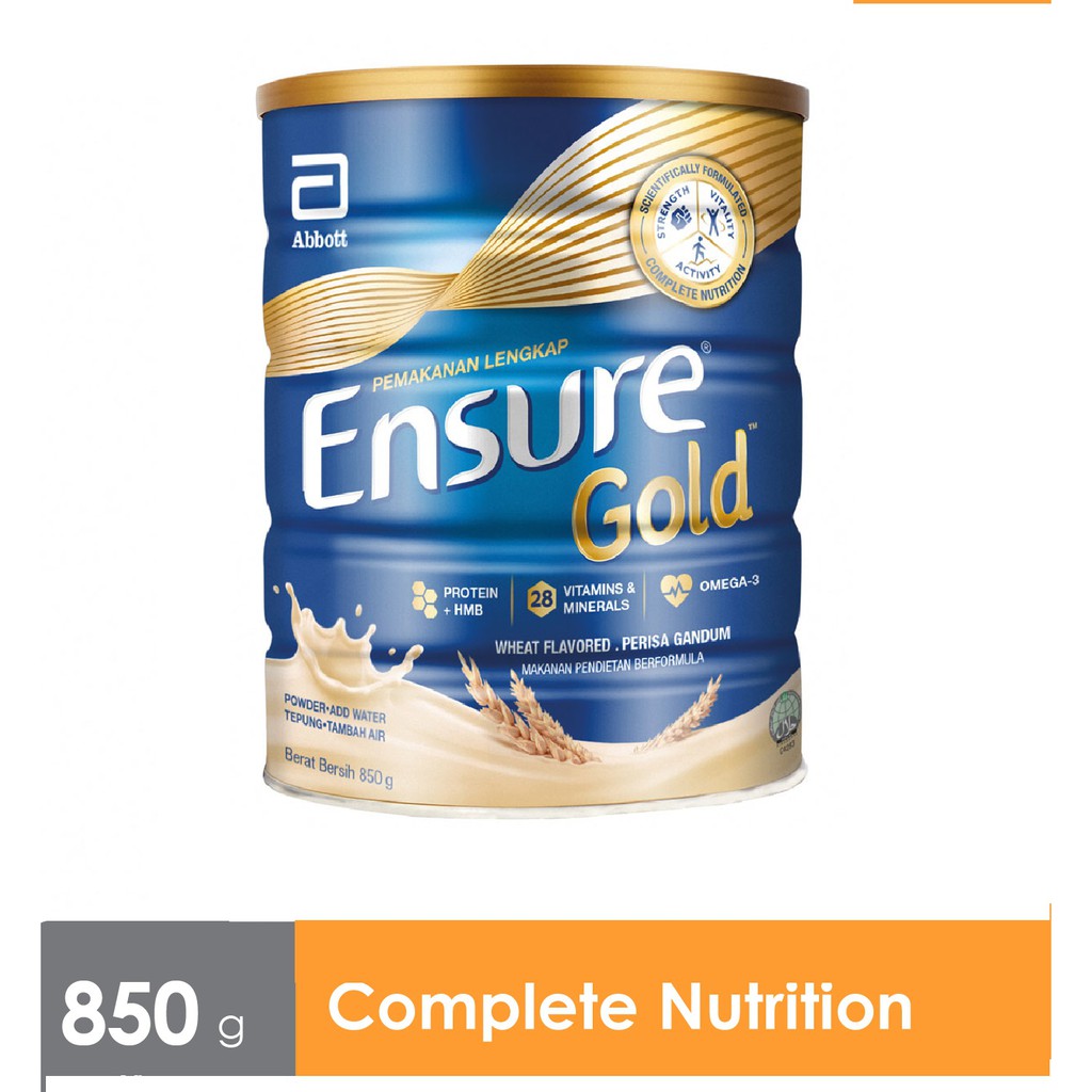 ENSURE GOLD Vanilla/Wheat/Green Tea/Coffee (400g/850g) | Shopee Singapore