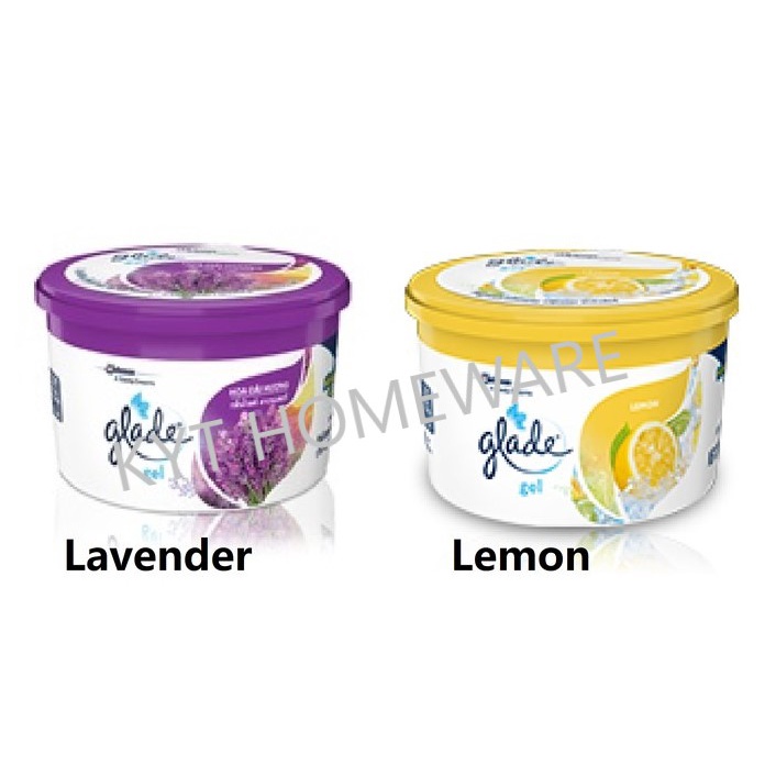 🔥SG LOCAL STOCK🔥 Glade Mini Air Freshener Gel - Lavender / Lemon 70g ...