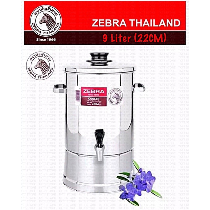 TKTT Zebra Water Cooler SUS304 Stainless Steel Water Dispenser Beverage ...