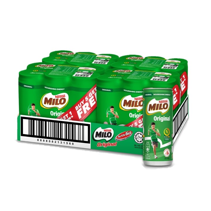 Milo Activ-Go Original Can 5+1 Carton | Shopee Singapore