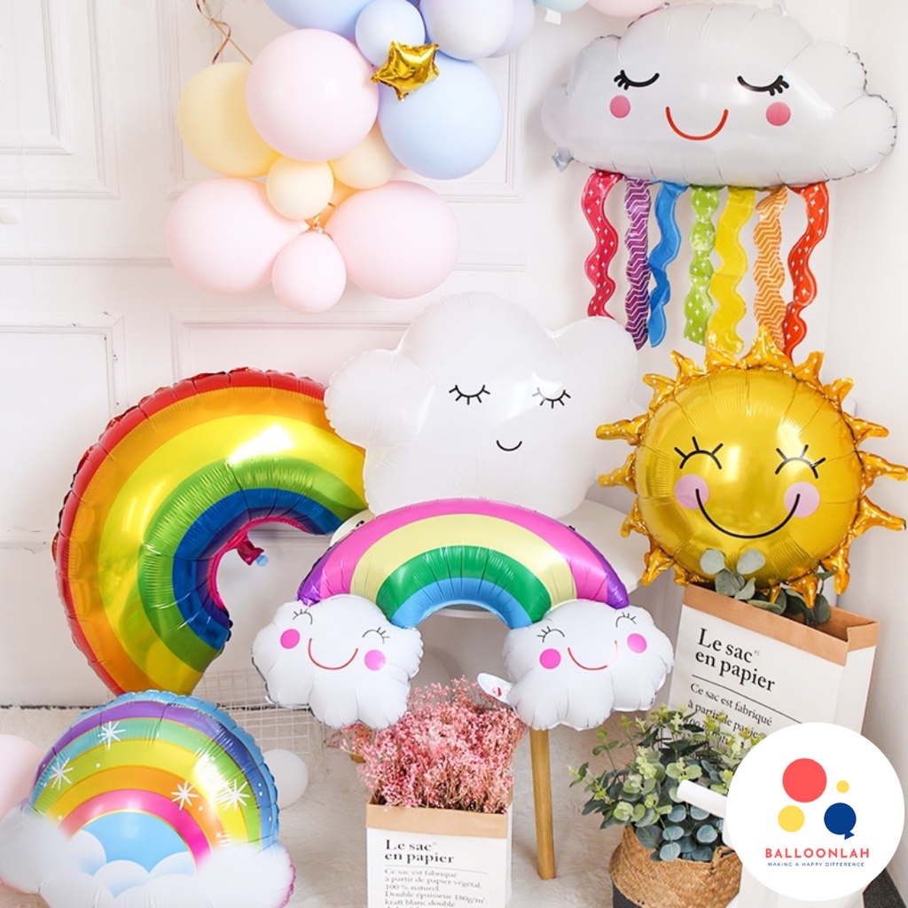 Weather Party Favors 🌈 WEATHER Birthday Party Essentials Cloud