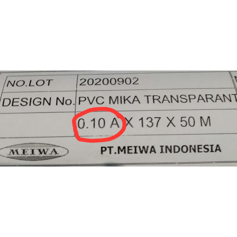 137cm Wide Clear Plastic/Mica Plastic/Transparent Plastic/Table Plastic ...