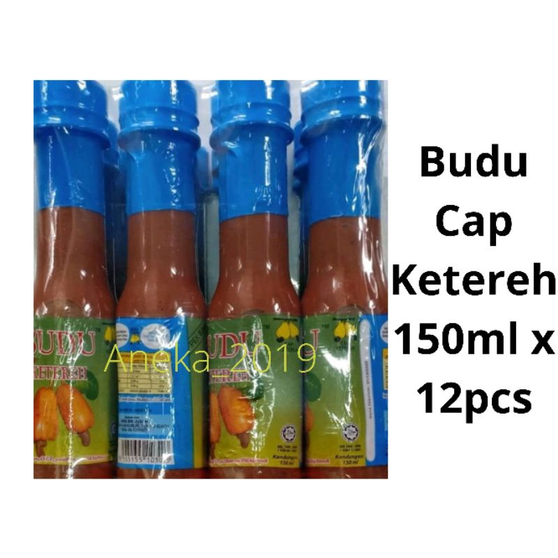Budu / Halal Cap Ketereh Fish Starch 150ml x 12pcs | Shopee Singapore