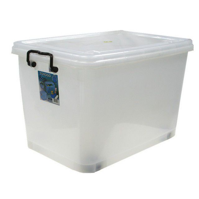 TOYOGO 63 Lit Plastic Storage Box With Wheel and Handle / Bekas ...